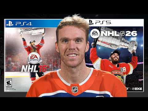 I Replayed McDavid's Career From NHL 16 To NHL 26