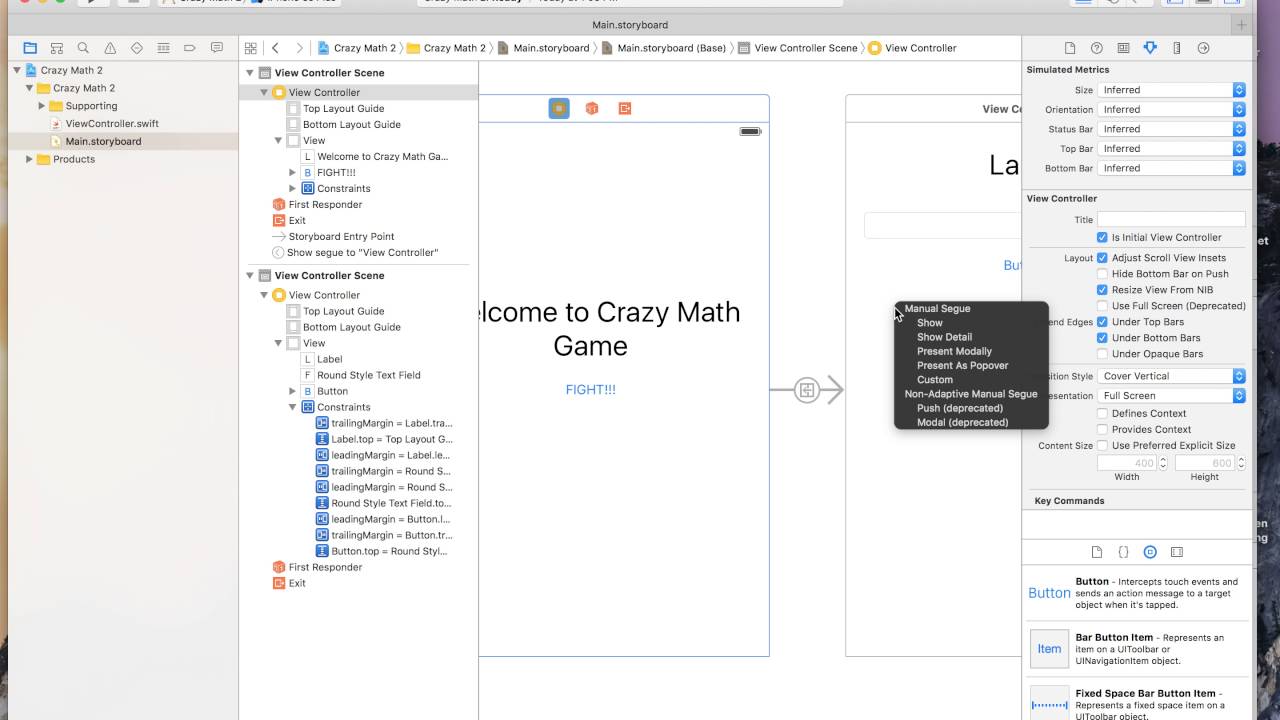 2 Crazy Math UI - YouTube