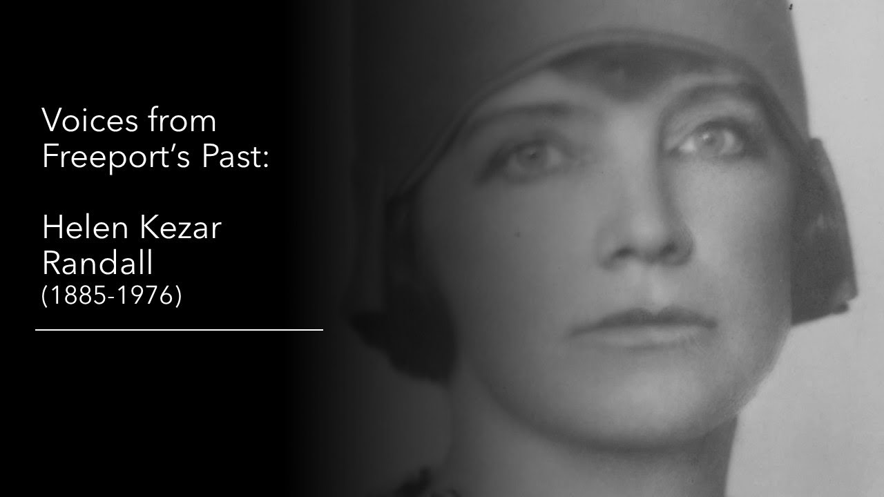 Voices of Freeport's Past: Helen Randall - YouTube