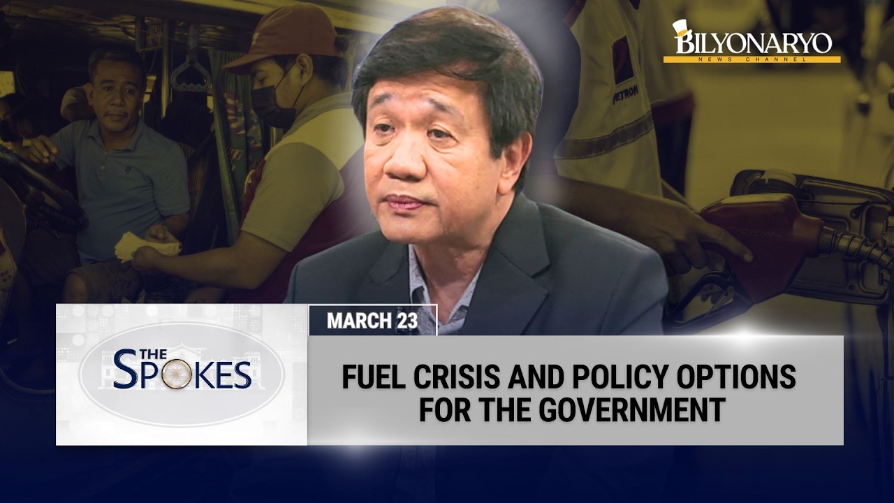 Fuel Crisis and Policy Options for the Government | Sec. Gabriel ...