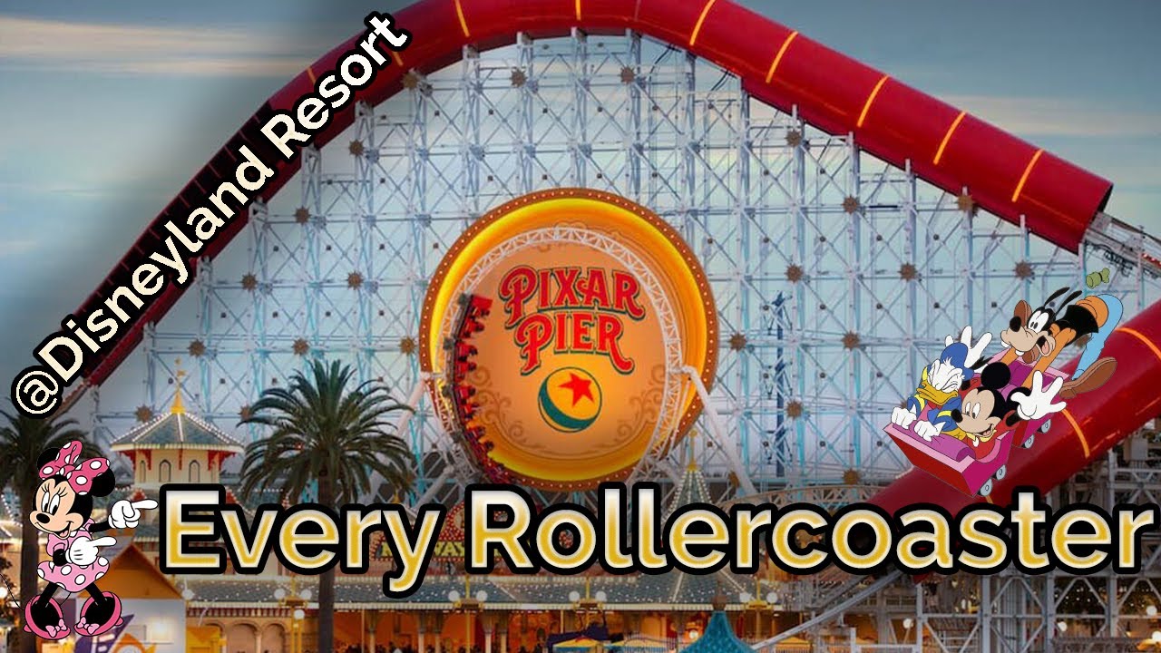 Every Rollercoaster at the Disneyland Resort - YouTube