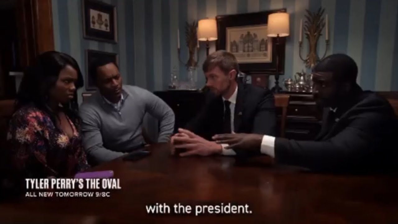 Tyler Perry's The Oval | Will Sharon Agree To Go Undercover To Help ...