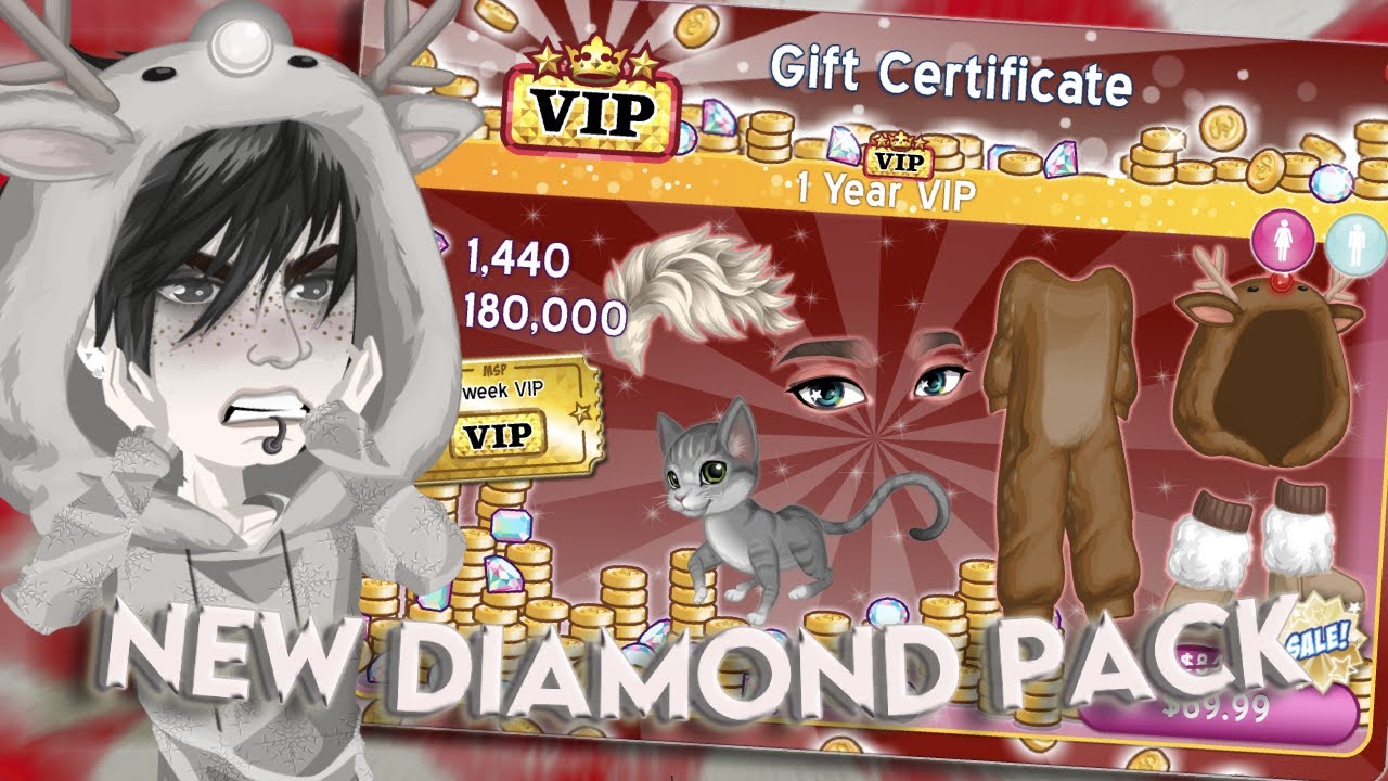 GETTING THE CHRISTMAS DIAMOND PACK AGAIN! | MovieStarPlanet | cyupid ...