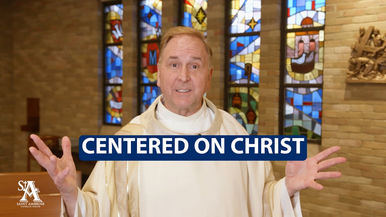 Centered on Christ ~ Father Bob Stec Homily from 04.20.2025 - YouTube