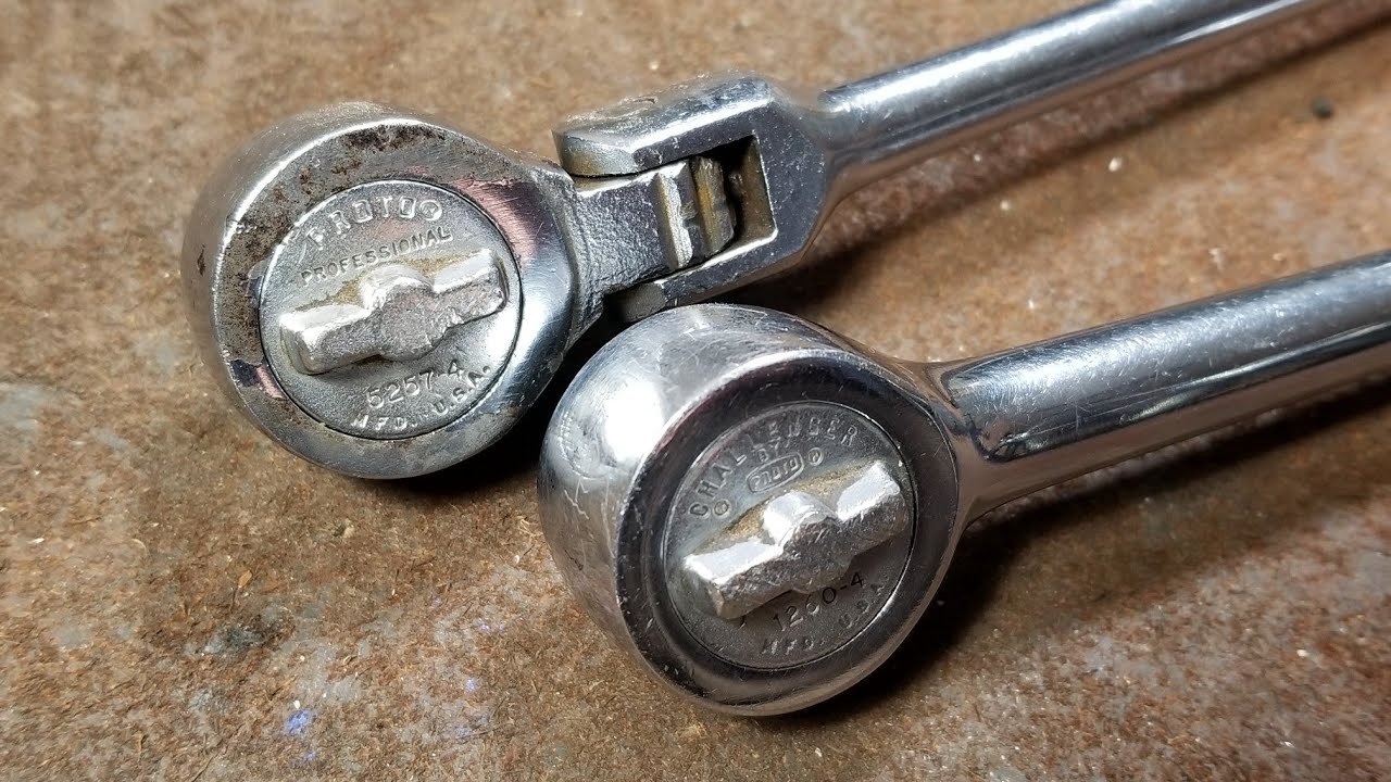 Vintage Proto Round Head Ratchet Review & Teardown - YouTube