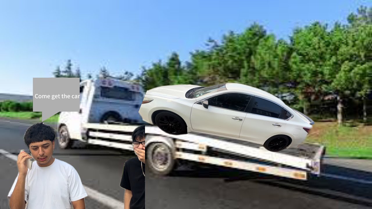 Calling A Tow Truck On My Friend *PRANK* - YouTube