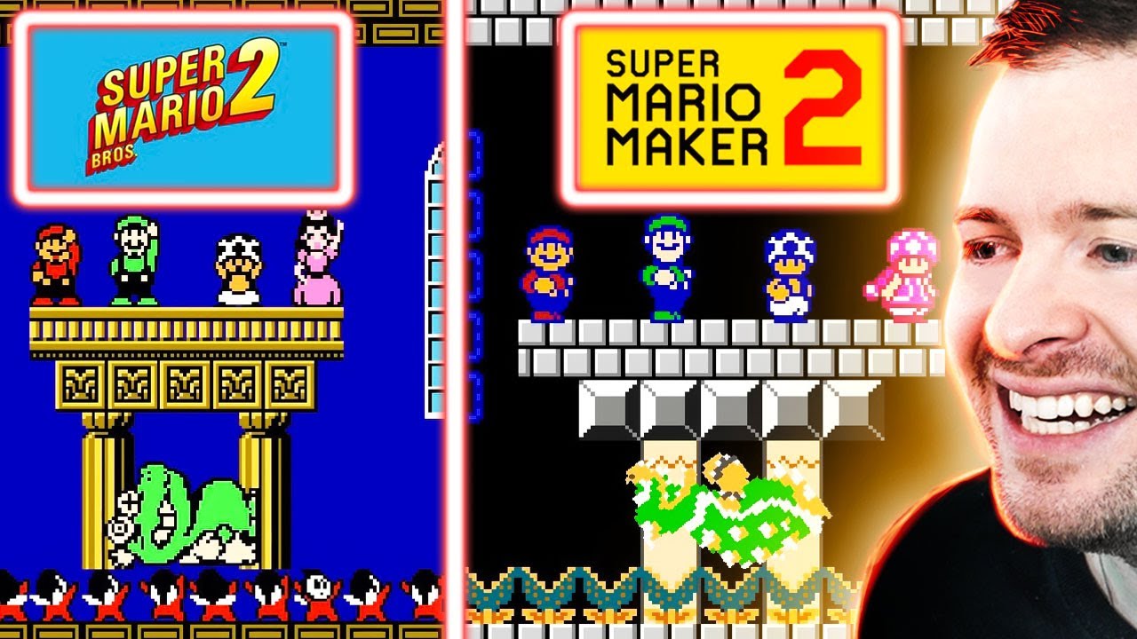 🔴 Super Mario Bros. 2 REMAKE | Full Game - YouTube