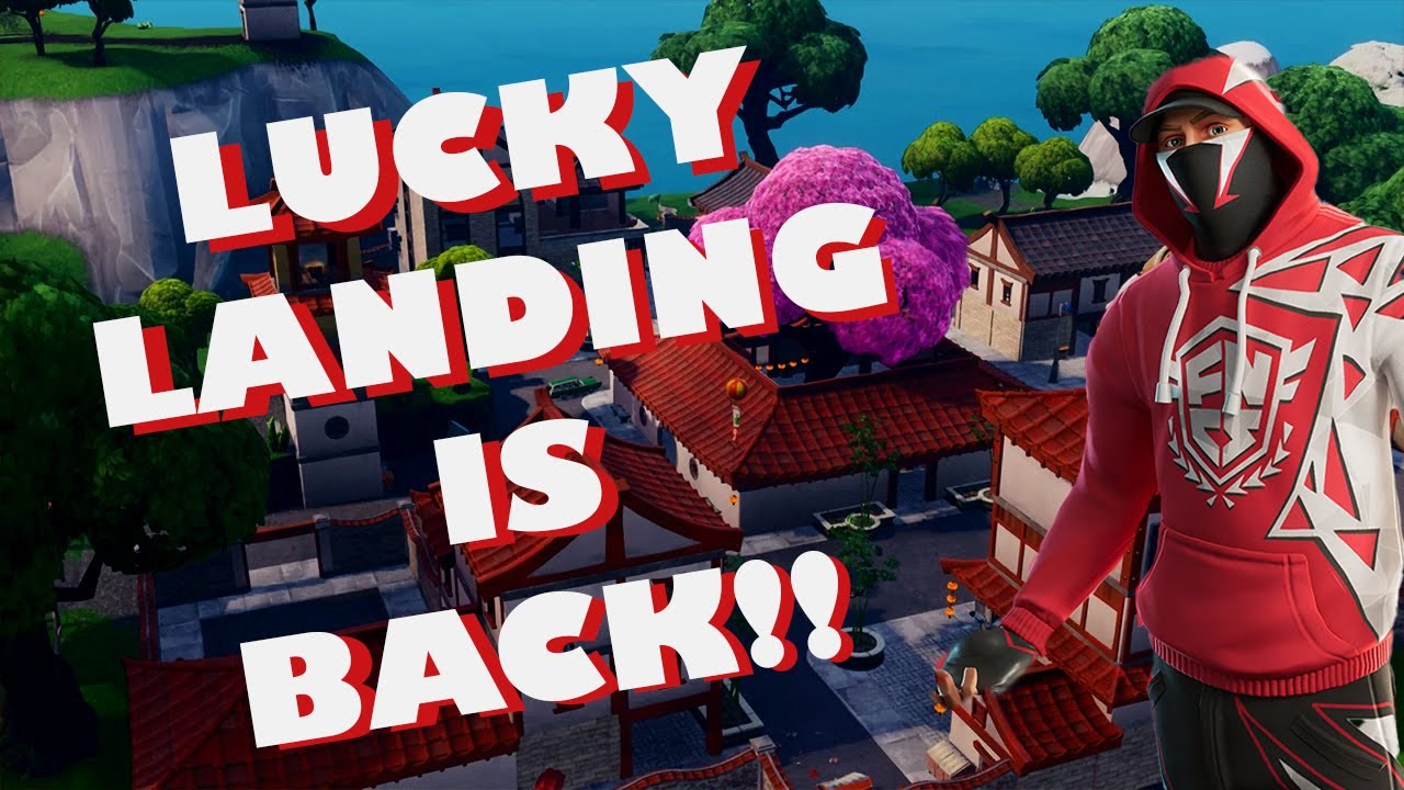 Lucky Landing is FINALLY Back!! Newest Hot Drop?! Fortnite OG Battle ...