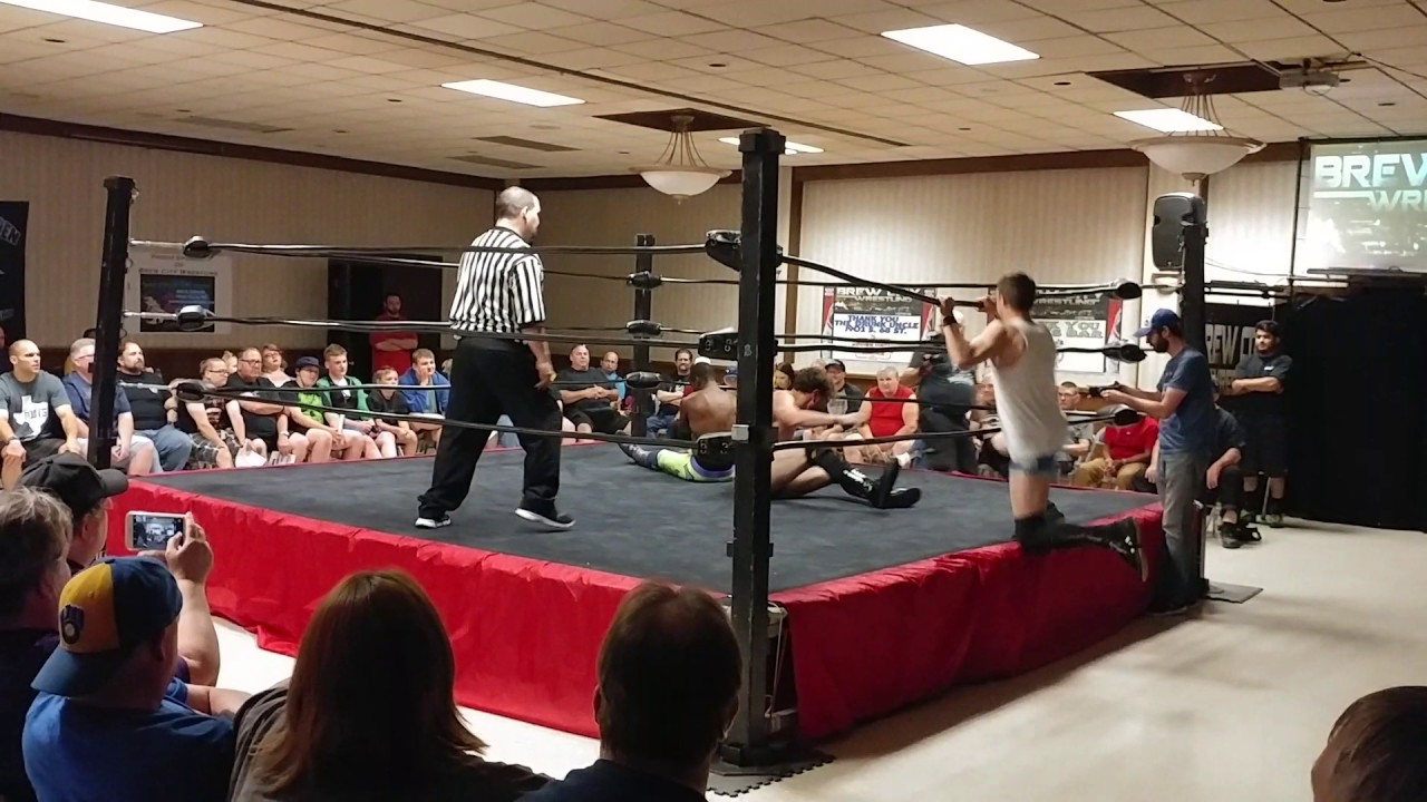 Brew City Wrestling: Mario Andrew Crivello v Jarrod Jax w Peter Shwanz ...