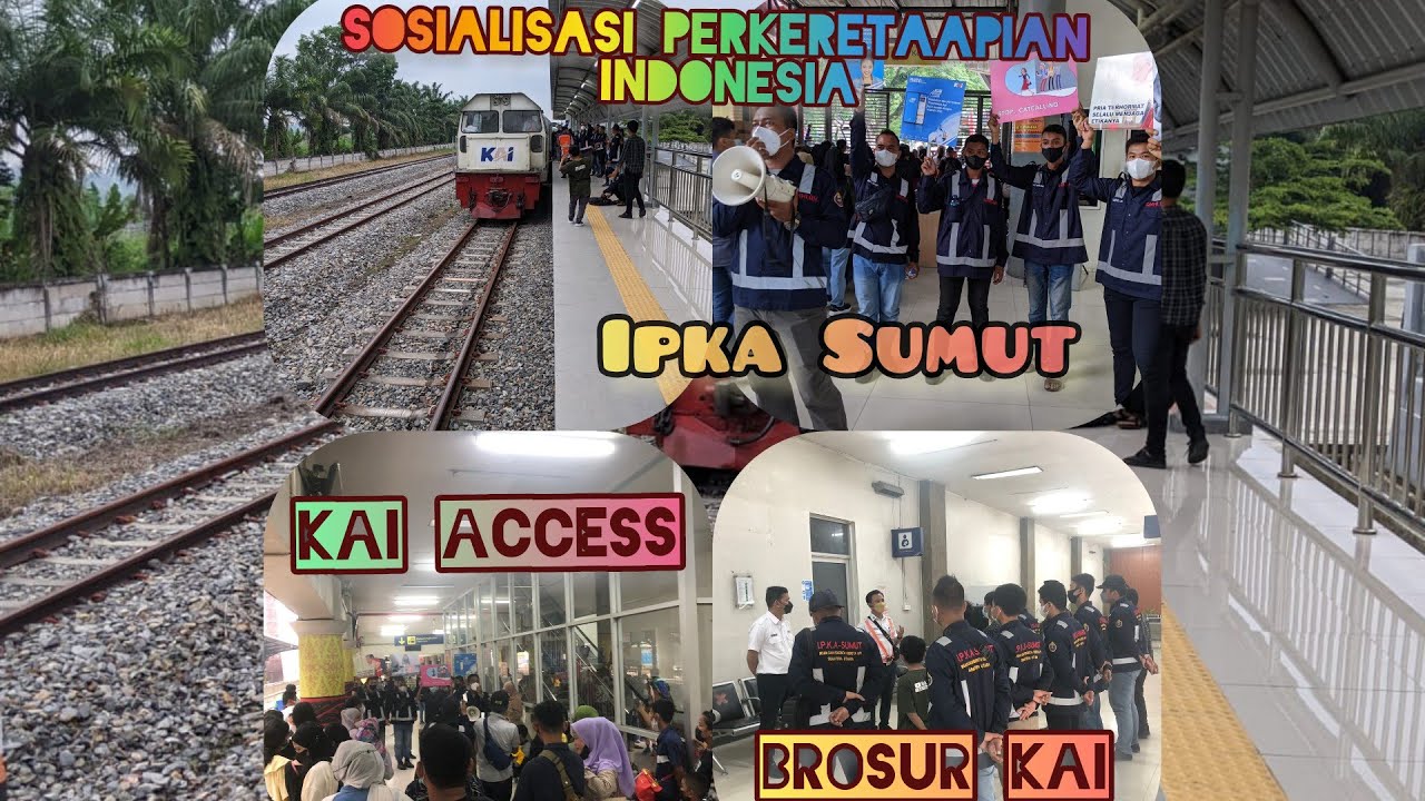 Sosialisasi Anti Seksual, Edukasi KAI Acces & Brosur Kereta Api.# ...