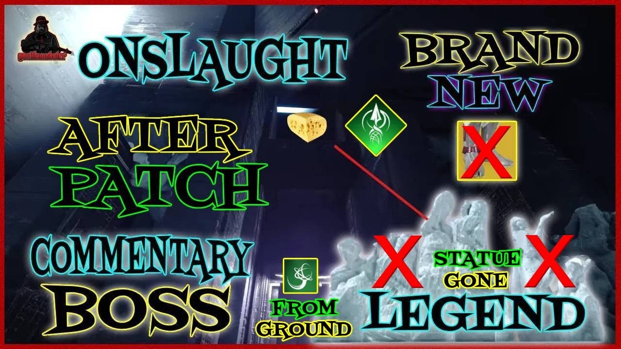Legend Onslaught Boss Cheese After Patch I Found....... Strand ...