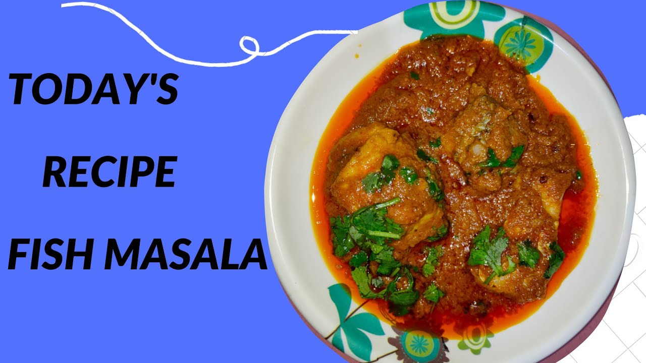 FISH MASALA RECIPE. - YouTube