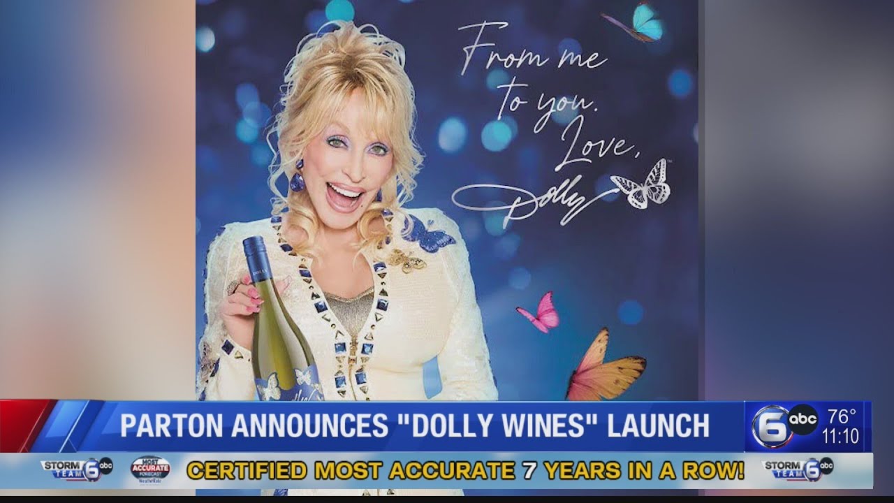 Dolly Parton announces 'Dolly Wines" launch - YouTube