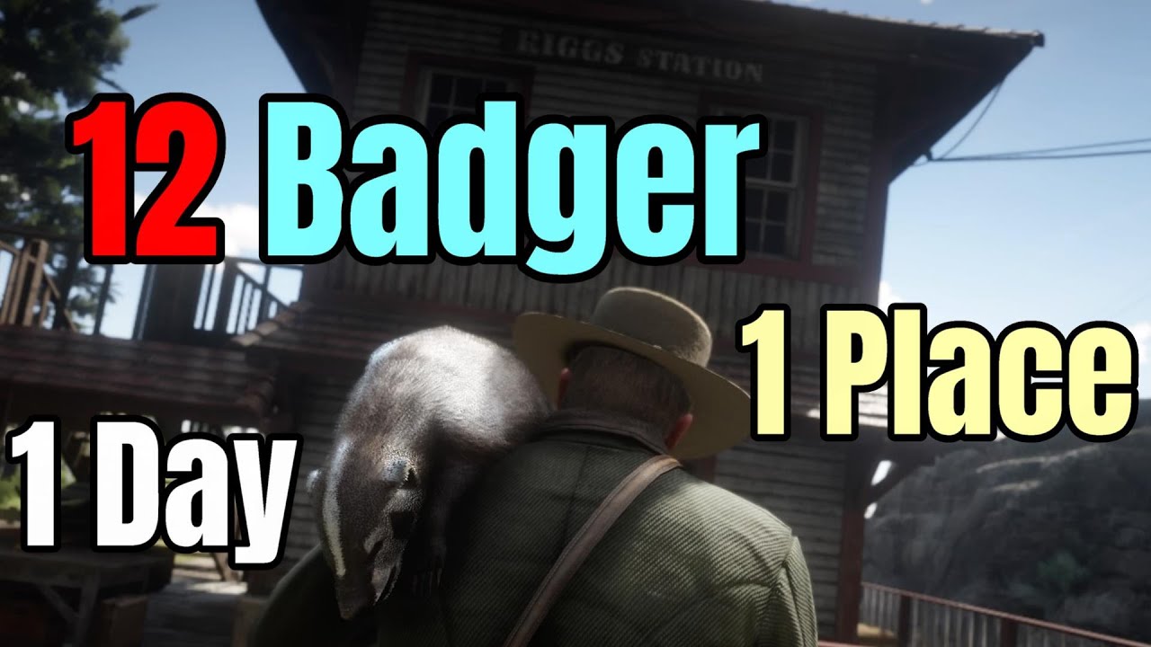Bagging a Dozen Badger in One Spot in One Day : Red Dead Redemption 2 ...