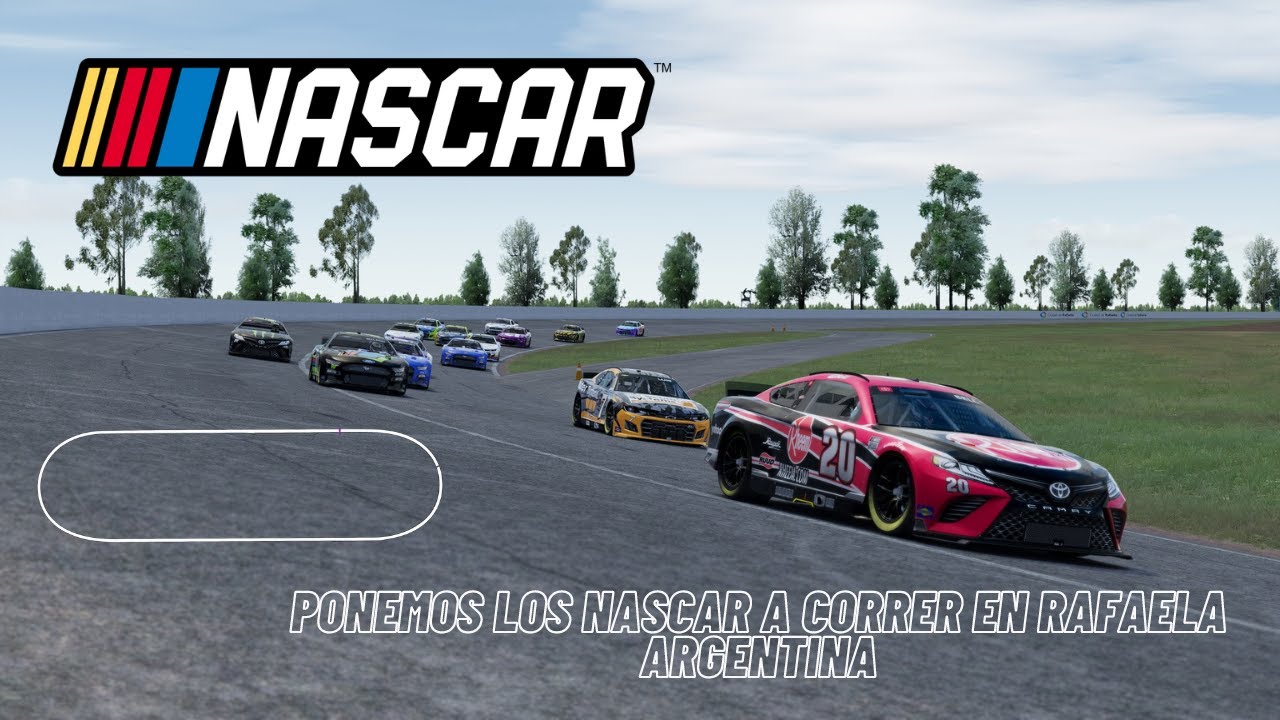 Assetto Corsa - Nascar Next Gen MOD - Ovalo Rafaela Argentina - YouTube