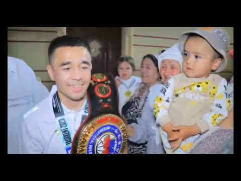 Hasanboy Dusmatov received heroʼs welcome at his hometown after being IBA World Boxing Champion