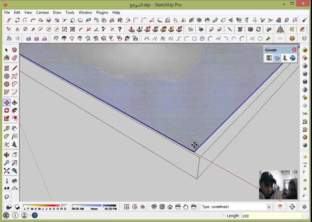 شرح عمل خطوط الكنتور بواسطة برنامج Sketchup 2014 Youtube