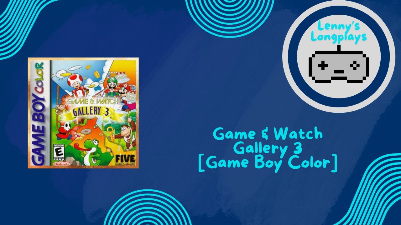 Game & Watch Gallery 3 [GBC] Longplay - YouTube