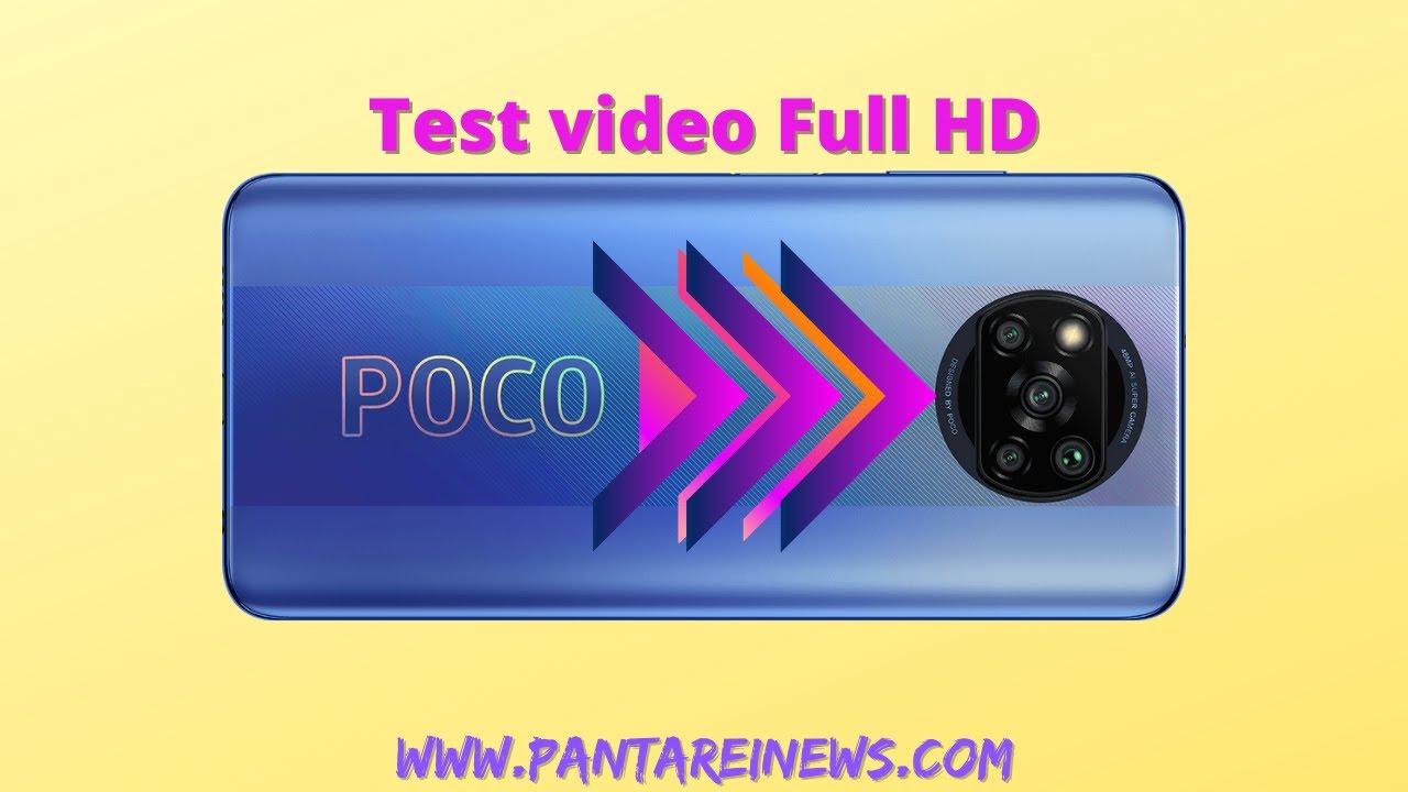 Poco X3 Pro: test video Full HD - YouTube