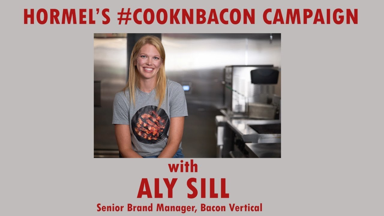 Hormel's #CooknBacon campaign with Senior Brand Manager of Bacon ...