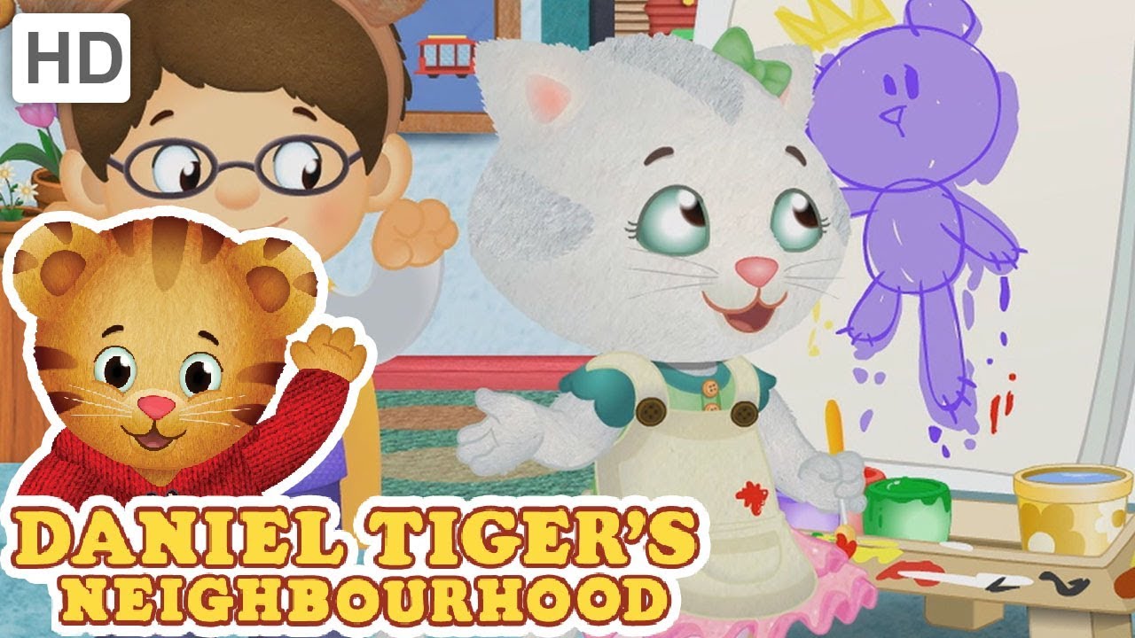 Daniel Tiger - How to Paint and Draw - YouTube