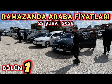 ADANA OTO PAZARI SAHİBİNDEN SATILIK ARABALAR 22 ŞUBAT 2026 2.EL ARABA FİYATLARI #otopazarı 1.BÖLÜM