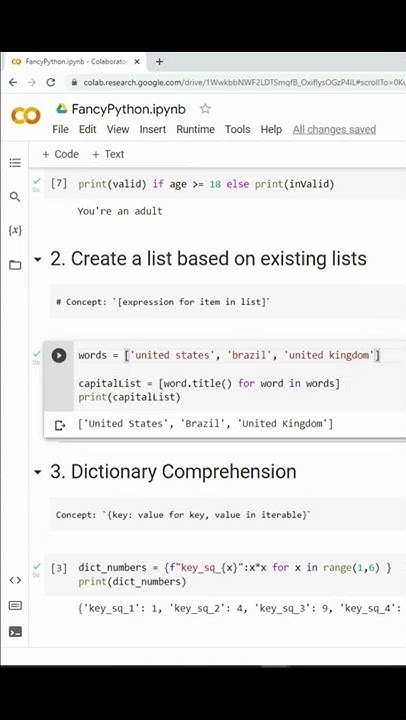 5 One-Liners Anyone Learning Python Should Know - YouTube