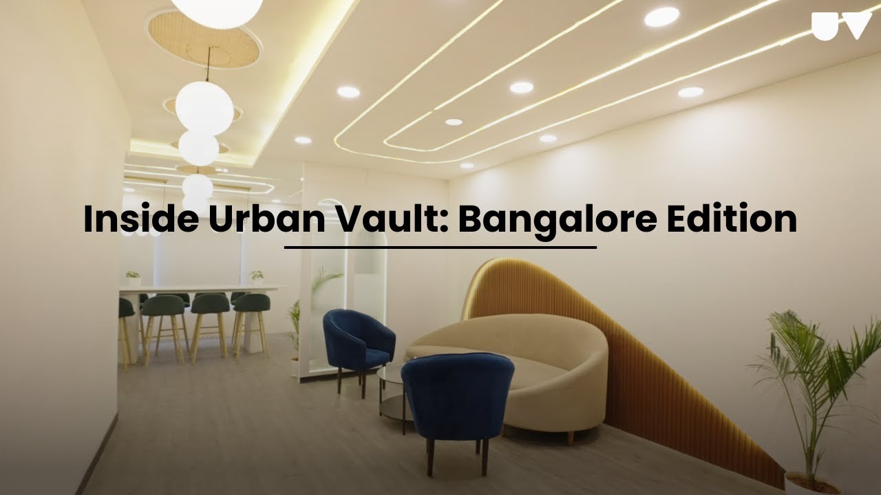 Urban Vault Bangalore Office Tour | Modern Managed Office Space ...