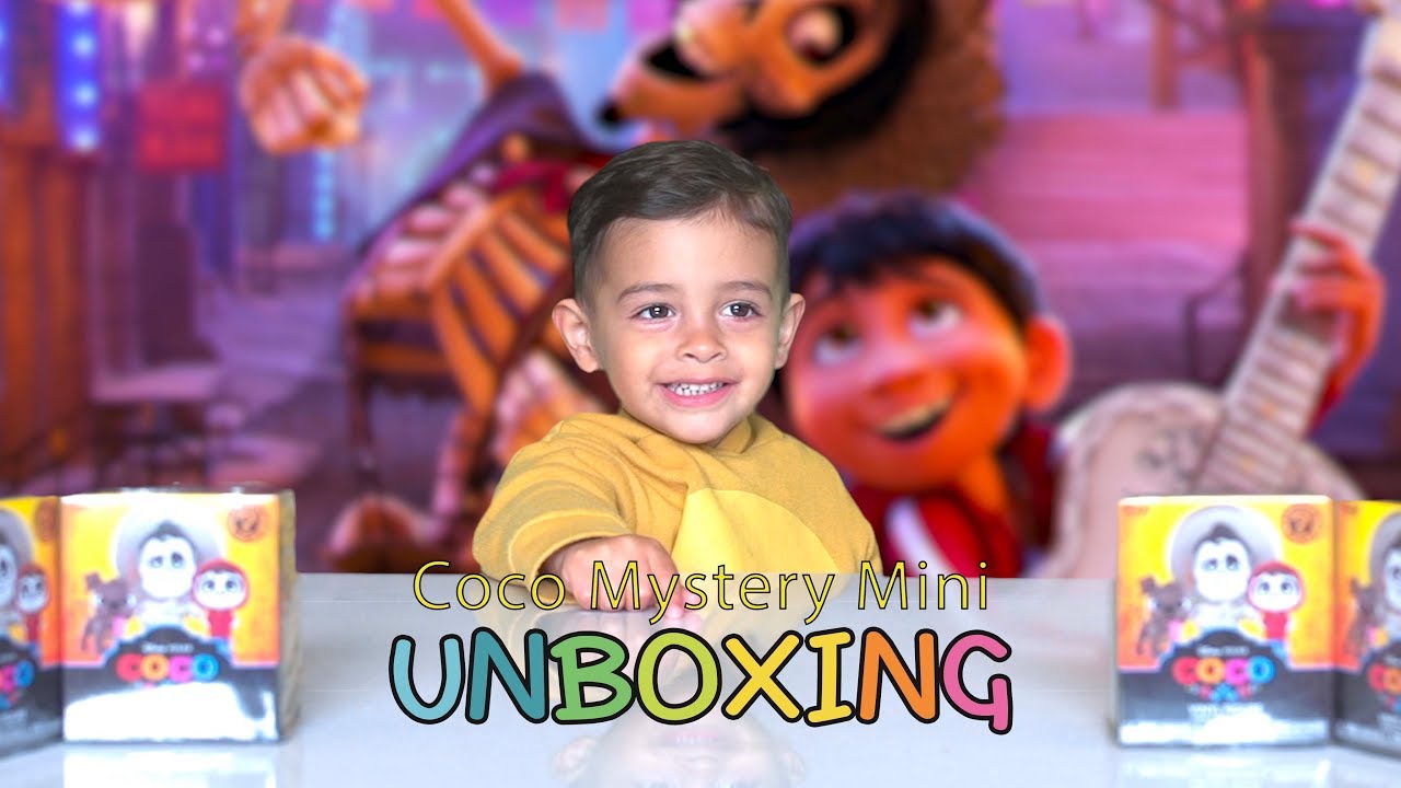 DISNEY PIXAR COCO Mystery Mini Unboxing - YouTube