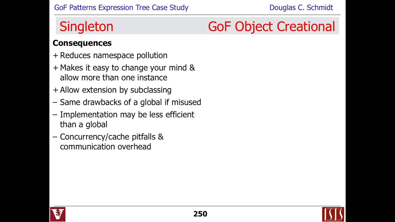 Lecture 23: A Case Study of "Gang of Four" Patterns - YouTube