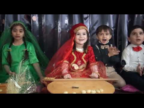 Sumqayıt şəhər 42 nömrəli uşaq bağçasında Novruz bayramı