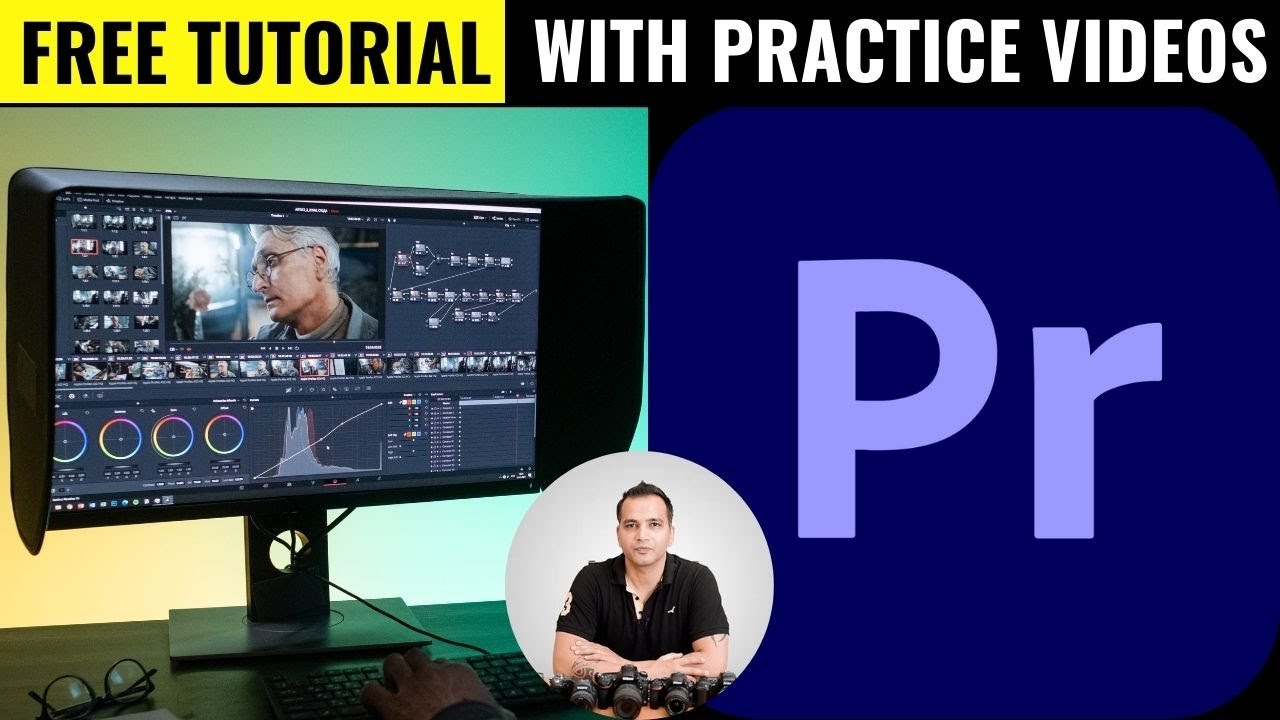 Adobe Premiere Pro Tutorial for Beginners - Free Video Editing Lesson ...