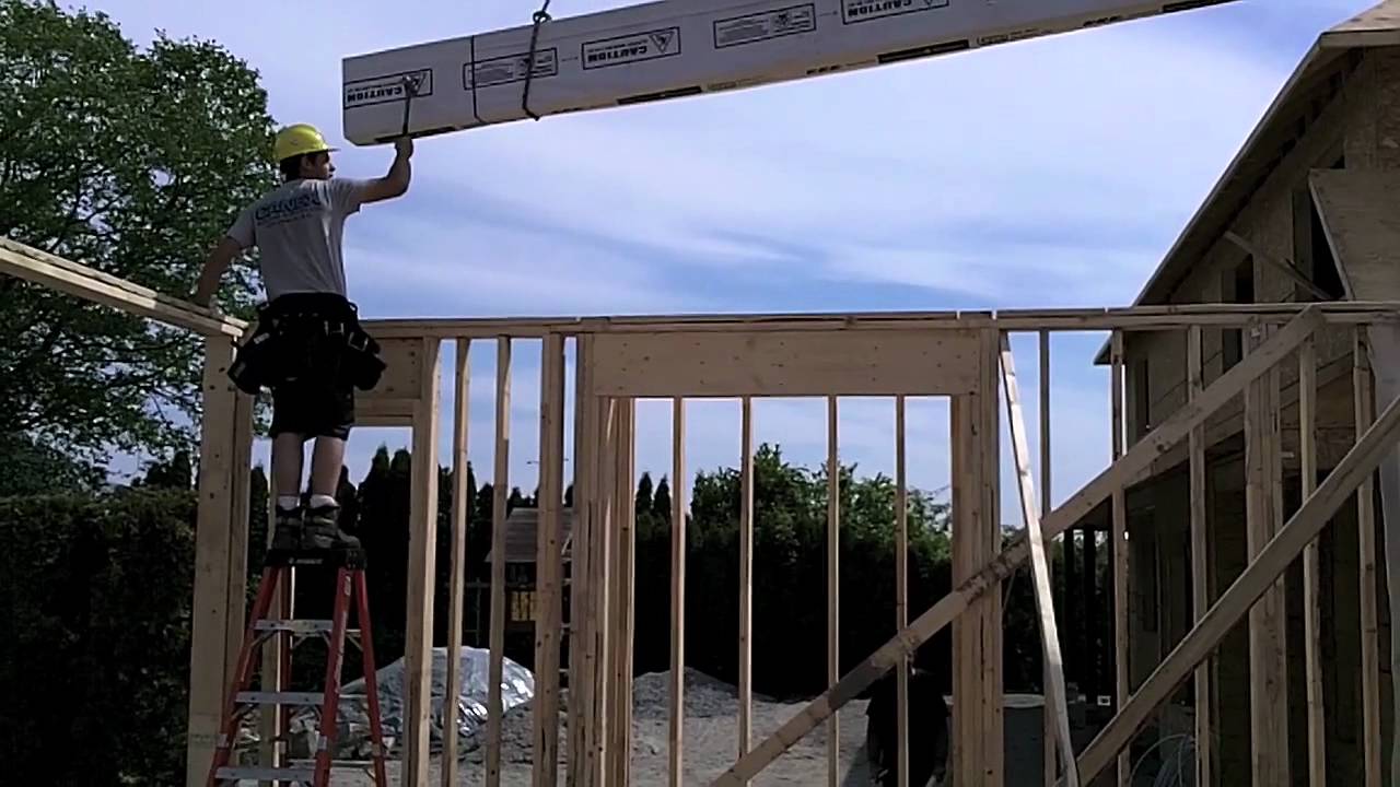 2011-05-13 - Landing structural beams - YouTube