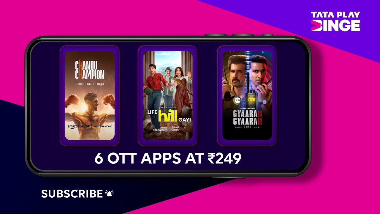 Tata Play Binge | Your Favorite Genres, Latest Releases & Top OTT Apps ...