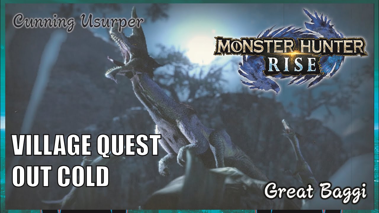 Monster Hunter Rise - The Great (Tea)Baggi(ng) - YouTube