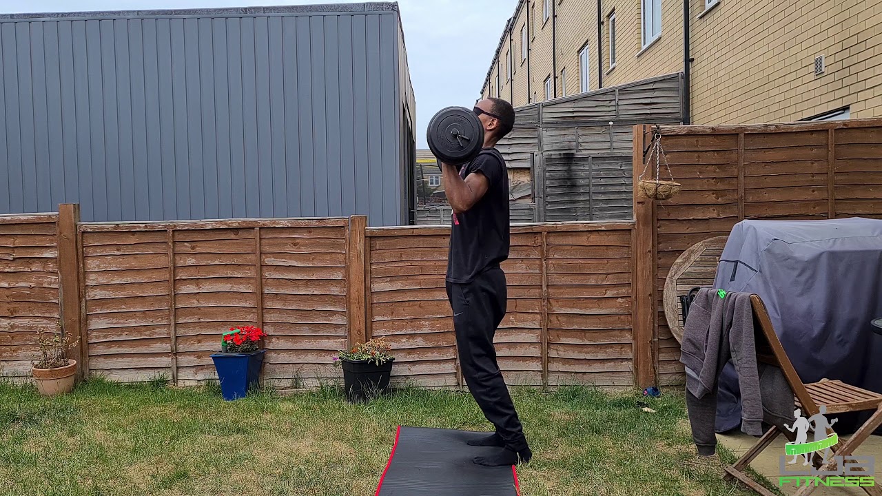 BACK FOCUSED - Full Body Garden Workout (w/Commentary) - YouTube