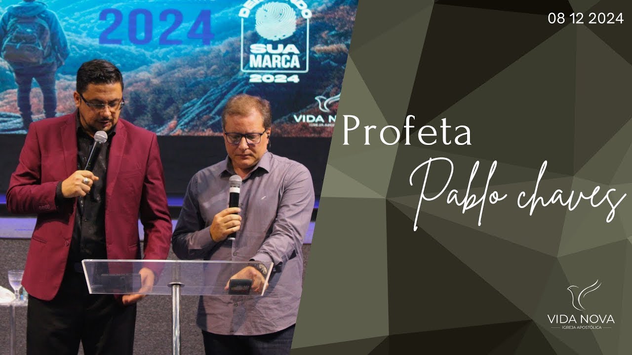 IAVN | AO VIVO | PROFETA PABLO CHAVES | DOMINGO 08/12 - 10H - YouTube