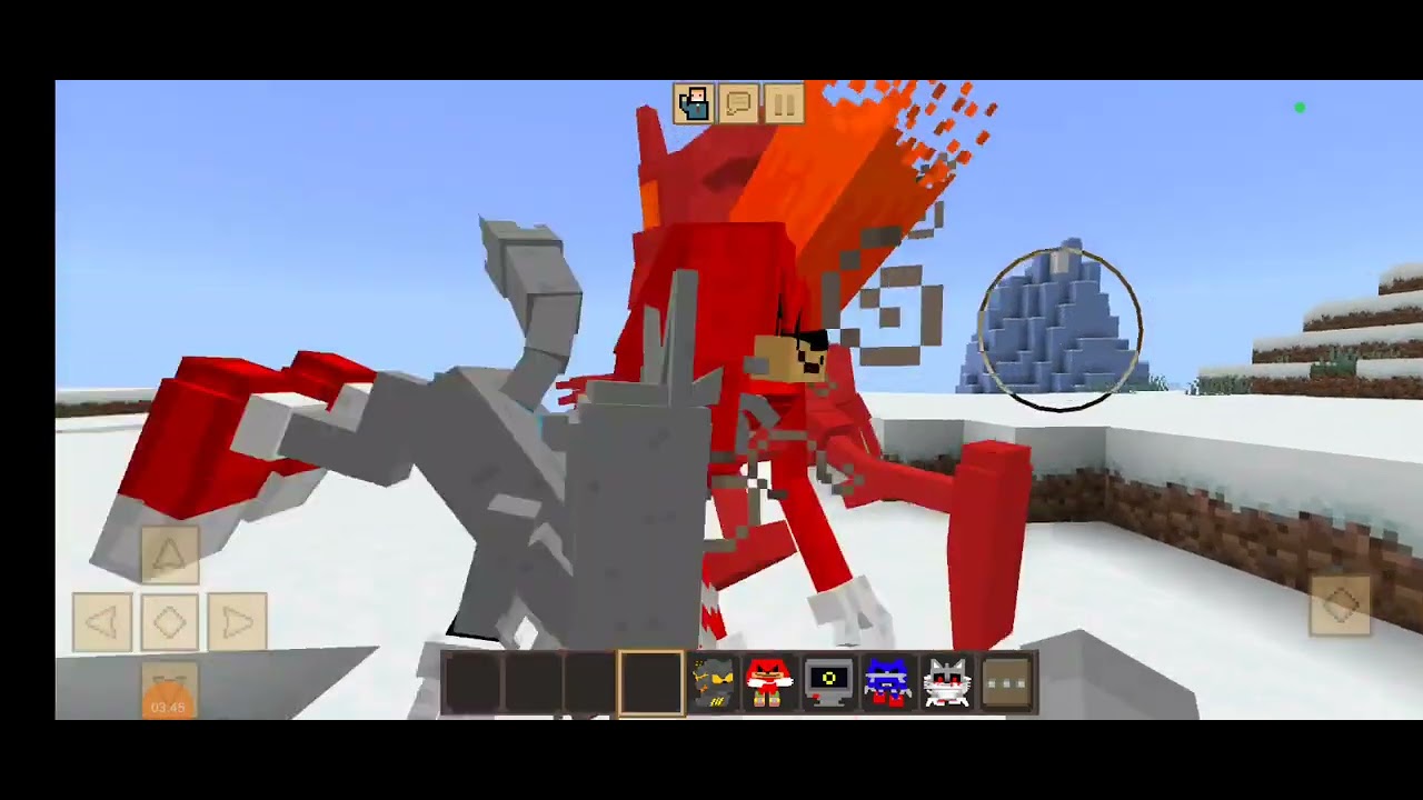 testando o mod do Sonic exe no Minecraft 😀😀 - YouTube