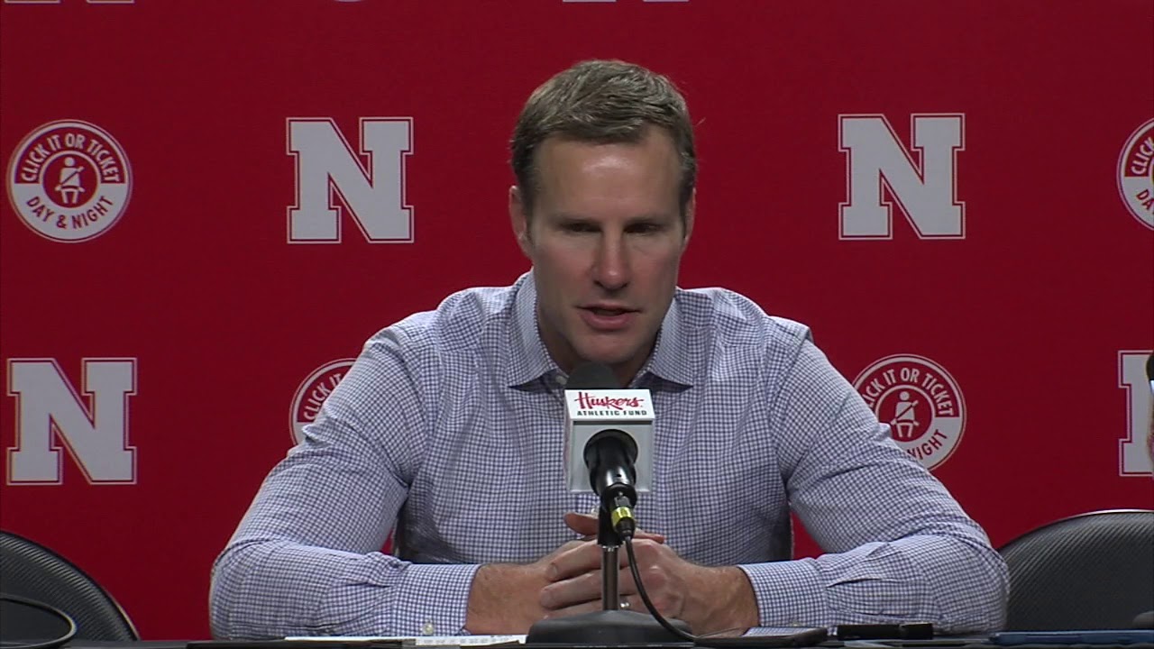 Nebraska Basketball: Fred Hoiberg Breaks Down First Husker Win - YouTube