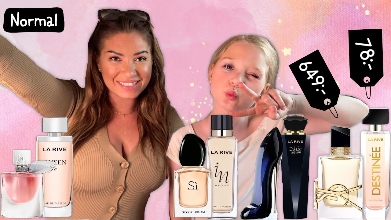 Testar PARFYM DUPES från Normal och jämför med orginalet - YouTube