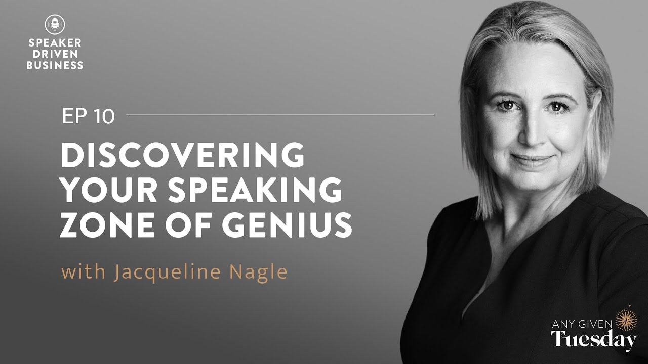 Episode 10: Discovering Your Speaking Zone of Genius - YouTube