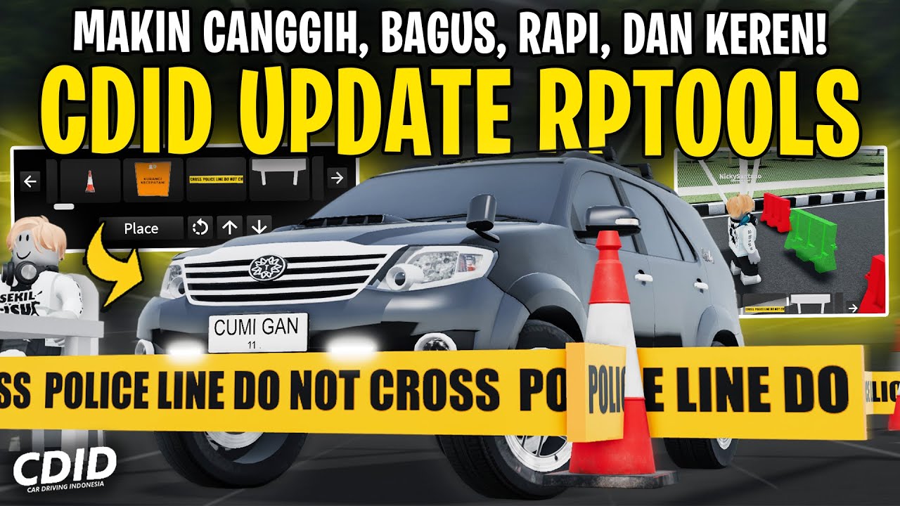 REVIEW FITUR RPTOOLS BARU DI UPDATE CDID ! BUAT ROLEPLAY - Car Driving ...