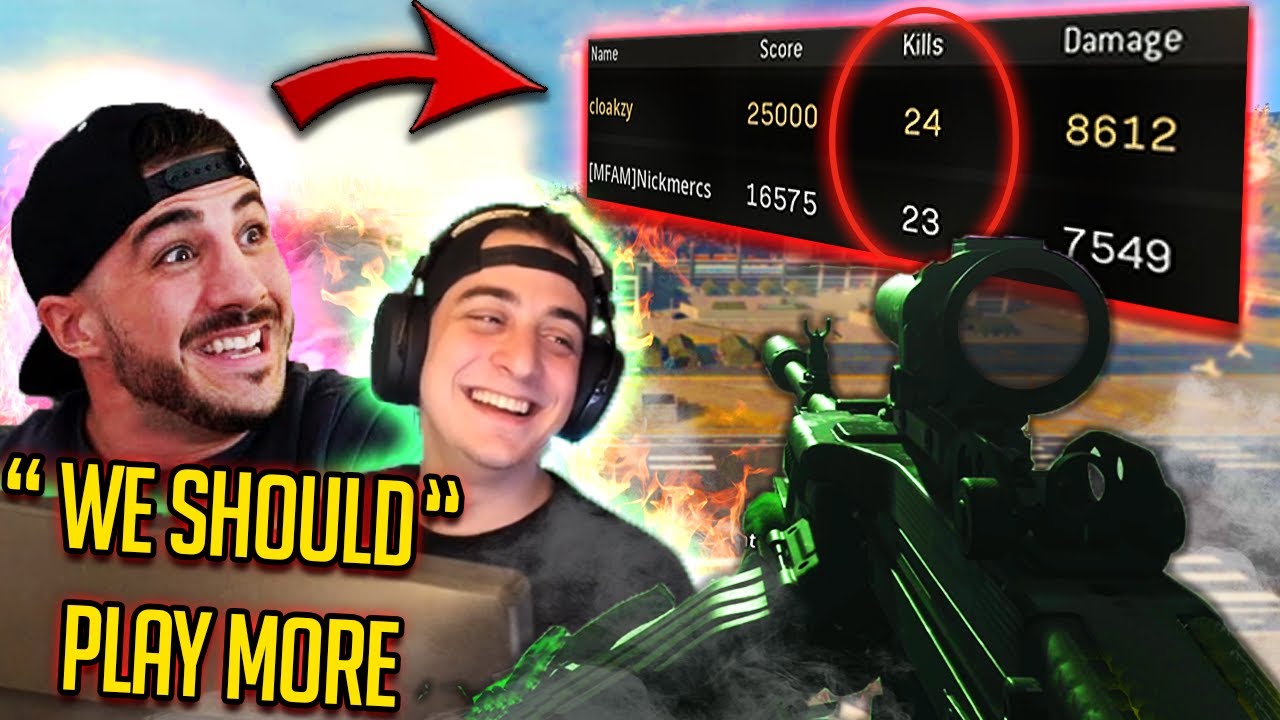 When you Play with NickMercs in Warzone... - YouTube