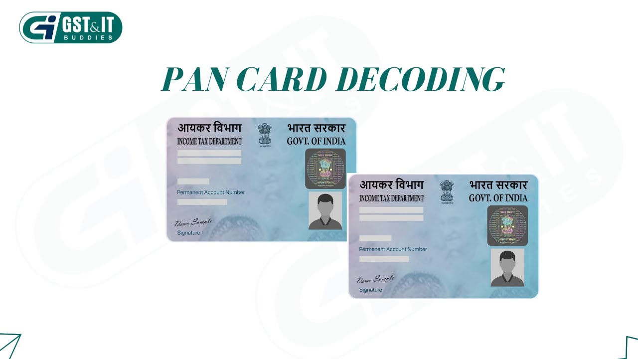 PAN DECODING | HOW TO READ PANCARD? - YouTube