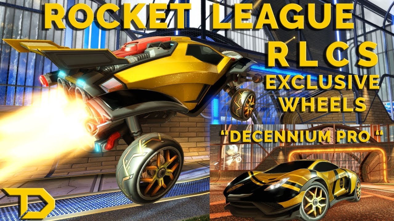 Exclusive RLCS Wheels | Rocket League News - YouTube