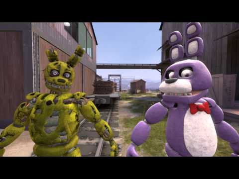 sfm fnaf spring trap and bonnie and drawkill - YouTube