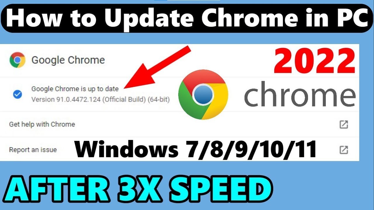 How to update Chrome on laptop/computer for 7/8/10/11 windows 2022 ...