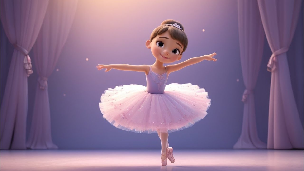 Ballet Song 💞 ️ | Ballerina Dance | Ballet for kid | Nursery Rhymes for ...