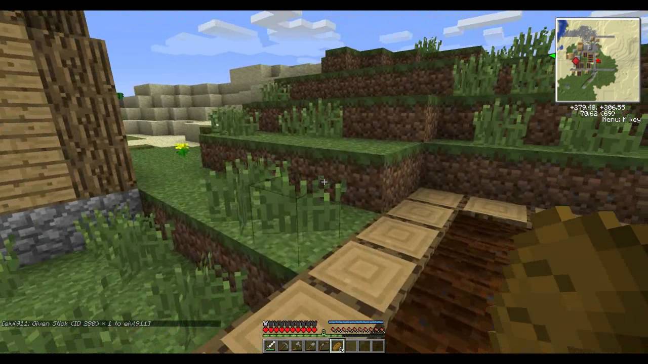 Modded Minecraft - Episode 3 - Robbing The Village - YouTube