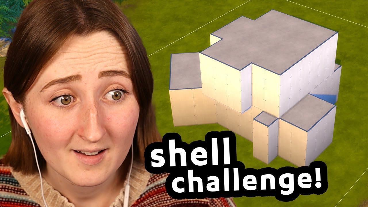 i made a *tiny* shell challenge in the sims (Streamed 1/12/24) - YouTube